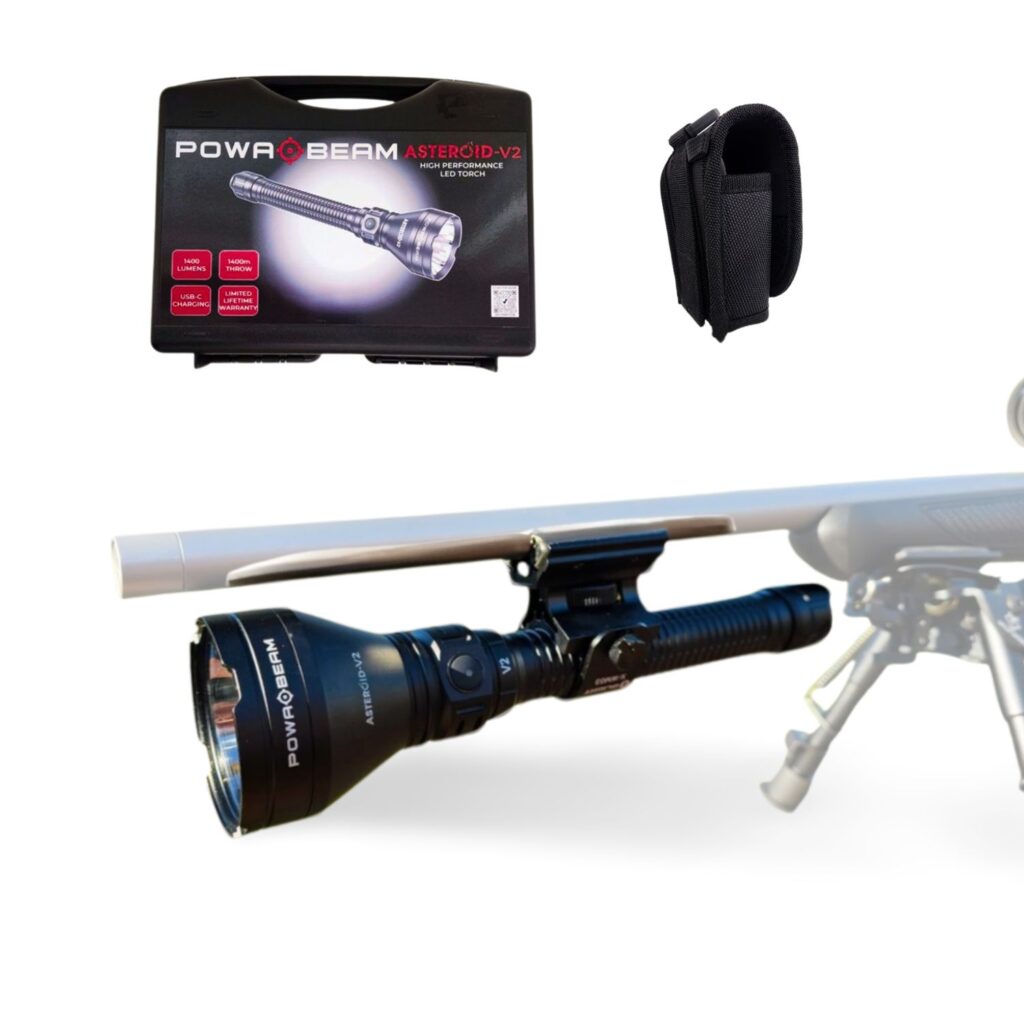 Powa Beam Asteroid-V2 Torch Kit with Magnetic Barrel Mount